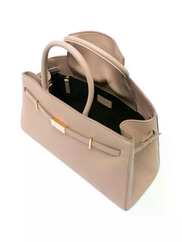 DEMELLIER Midi Hudson Tote Bag - Neutrals