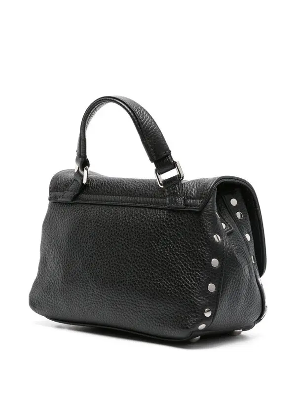 ZANELLATO Postina Daily Baby Leather Handbag - Black