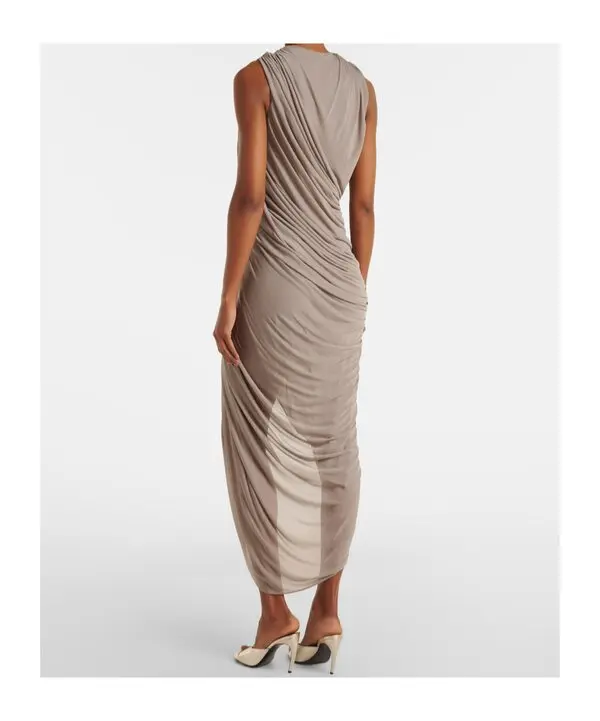 Christopher Esber Draped Knit Dress With Embellishments