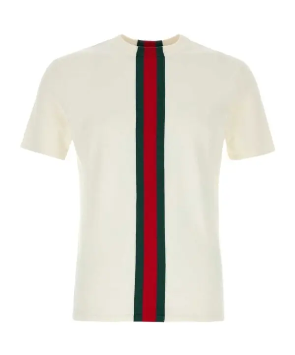 Gucci Stripe Detailed Crewneck T-shirt