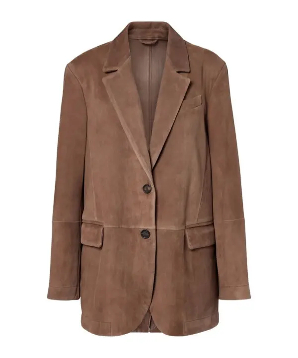 Brunello Cucinelli Suede Blazer