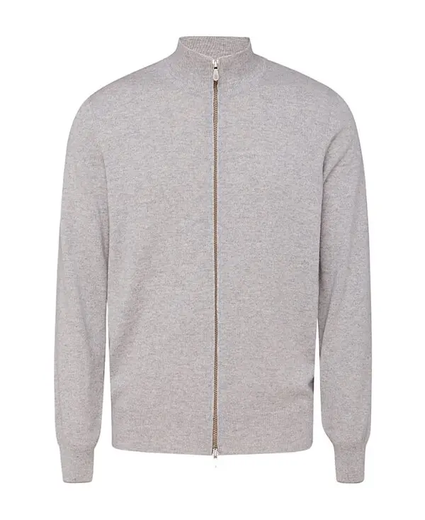 Brunello Cucinelli High-neck Zip-up Cardigan - No