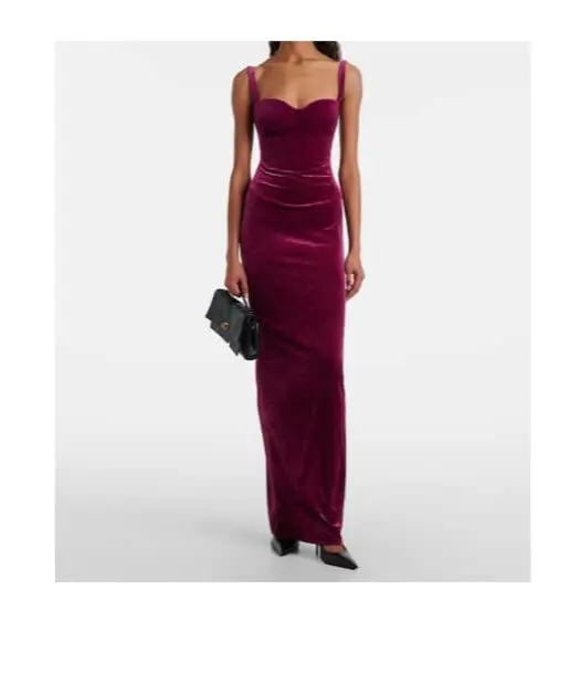 Balenciaga Velvet Gown
