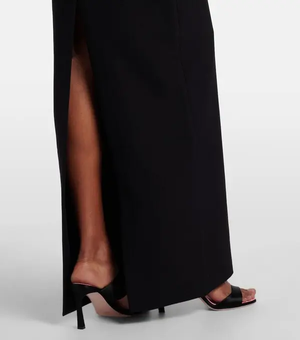 Roland Mouret Floral Appliqué Gown