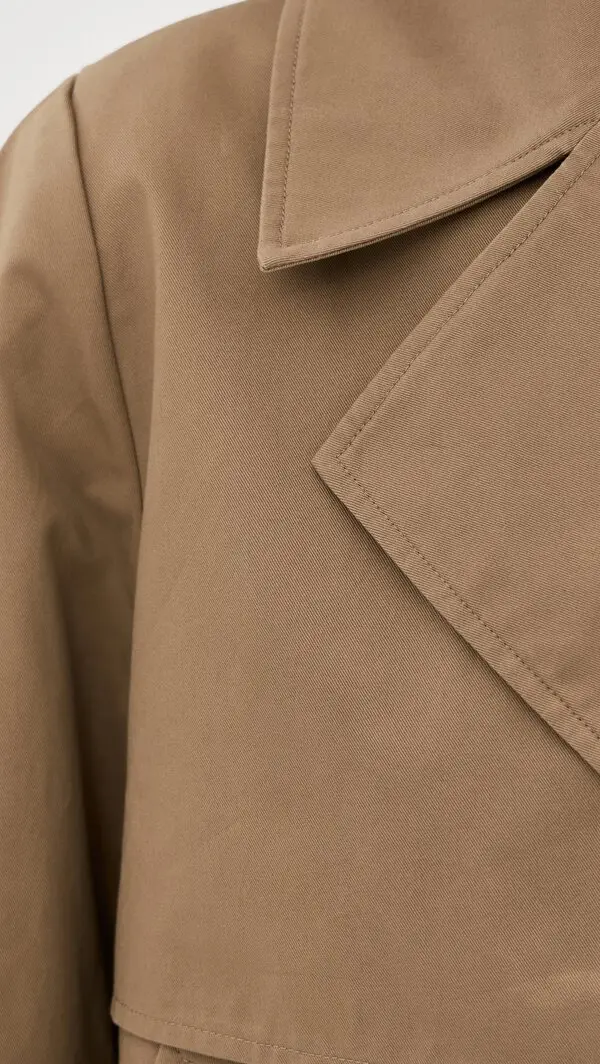LE BOP Hardy Cropped Trench Coat