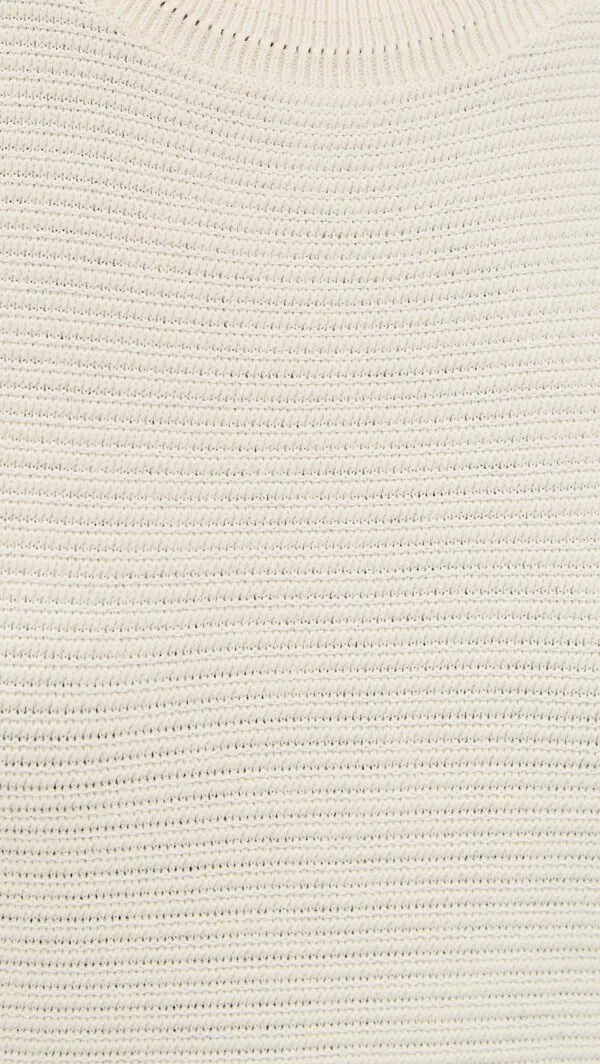 LA LIGNE Crochet Crewneck Sleeveless Top