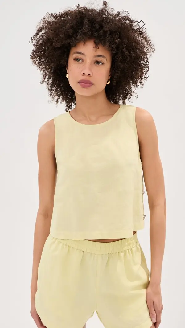 LE BOP Margot Linen Blouse