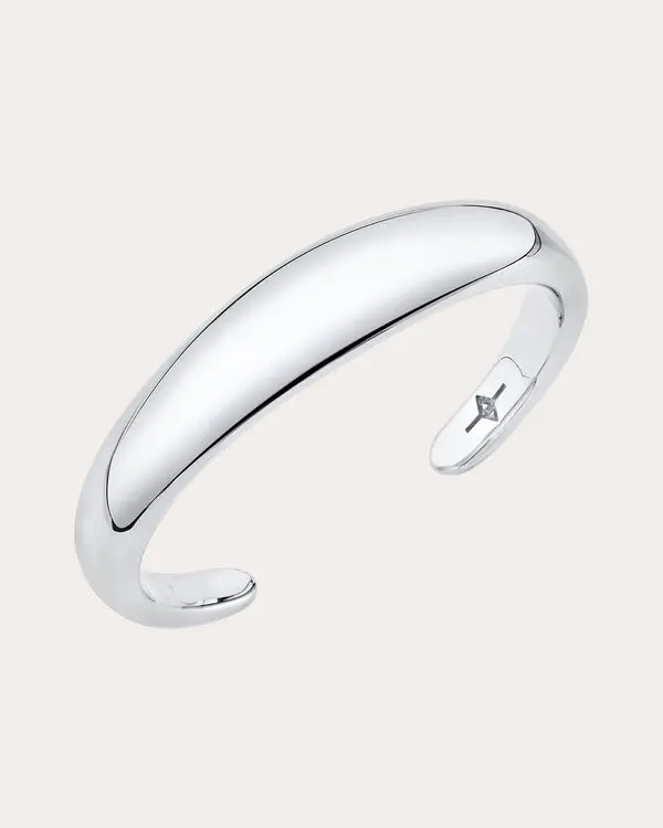 GABRIELA ARTIGAS Sculptural Sterling Cuff Bracelet - Silver