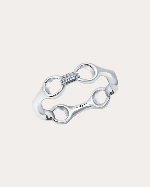 GABRIELA ARTIGAS Diamond Beam Link Ring