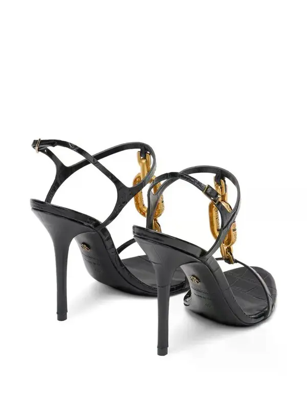 Roberto Cavalli Roar Sandals - Black
