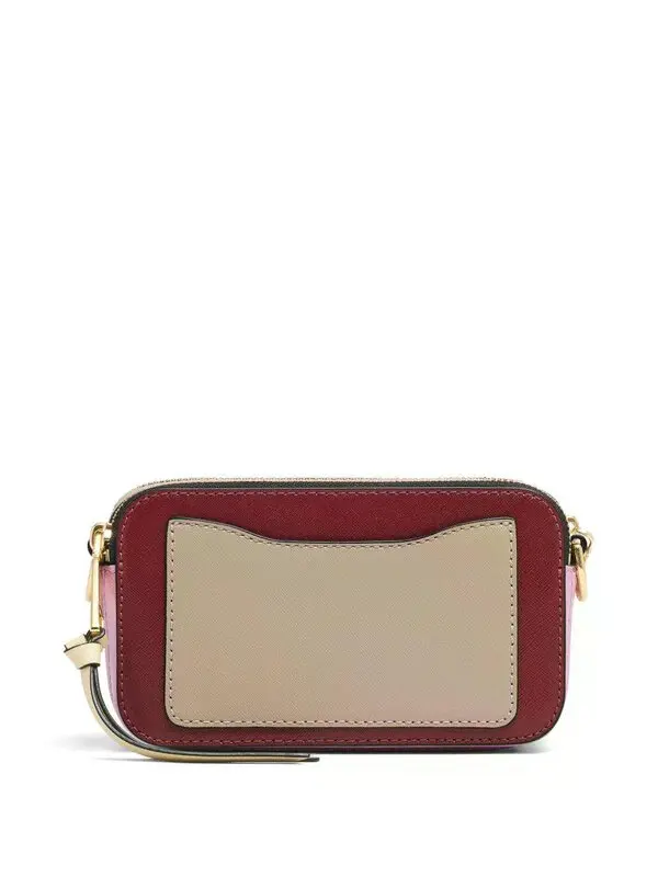 Marc Jacobs Snapshot Colorblock Leather Cross-body Bag - Red