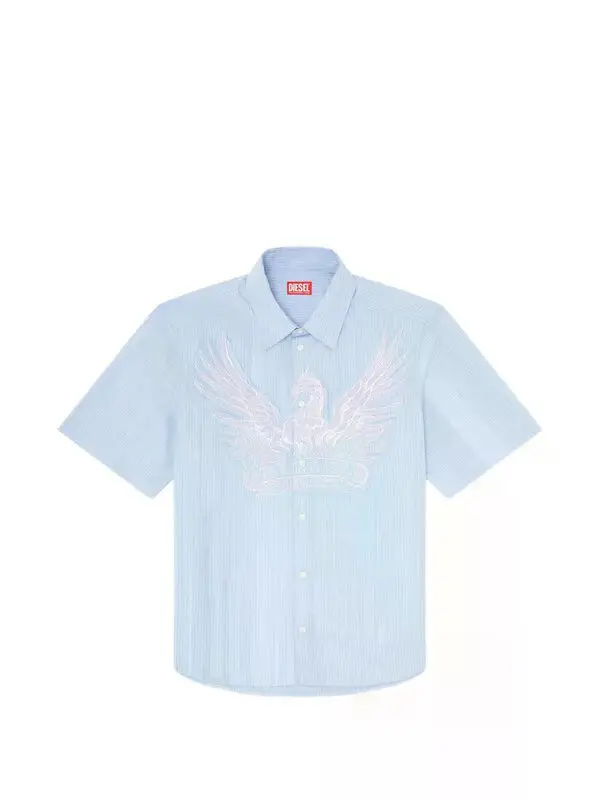 DIESEL® Striped Short-sleeve Shirt