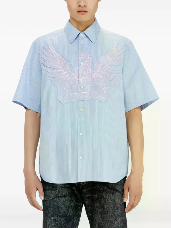 DIESEL® Striped Short-sleeve Shirt