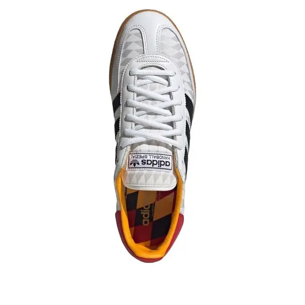 Adidas Handball Spezial "white Black Bold Red - Cloud White/core Black/bold Red