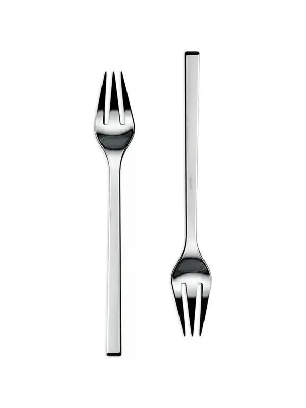ALESSI Colombina Salad Forks - Silver