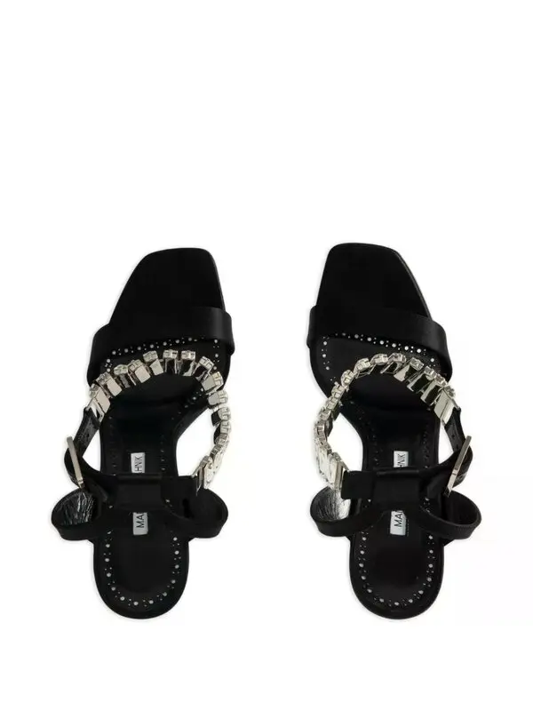 Manolo Blahnik Bayosan Crystal-embellished Sandals