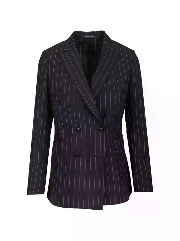 LATORRE Pinstripe Double-breasted Jacket