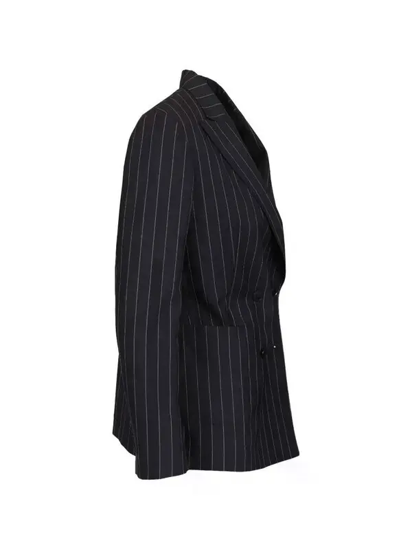 LATORRE Pinstripe Double-breasted Jacket