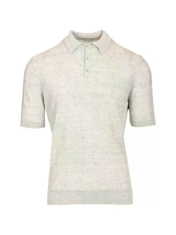 AL DUCA D’AOSTA 1902 Ribbed-knit Polo Shirt