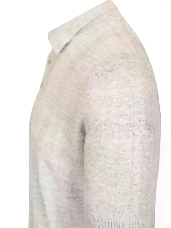 AL DUCA D’AOSTA 1902 Ribbed-knit Polo Shirt