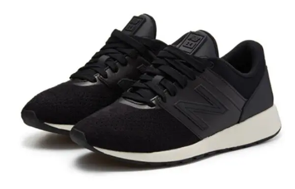 NEW BALANCE 24 Series B Wide Athletic Footwear - Black
