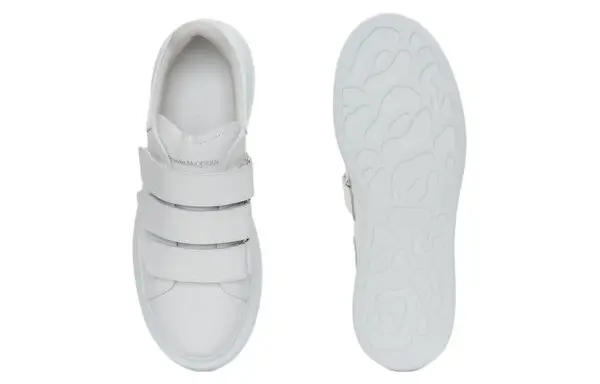 Alexander McQueen Oversized Sneaker - White Iridescent