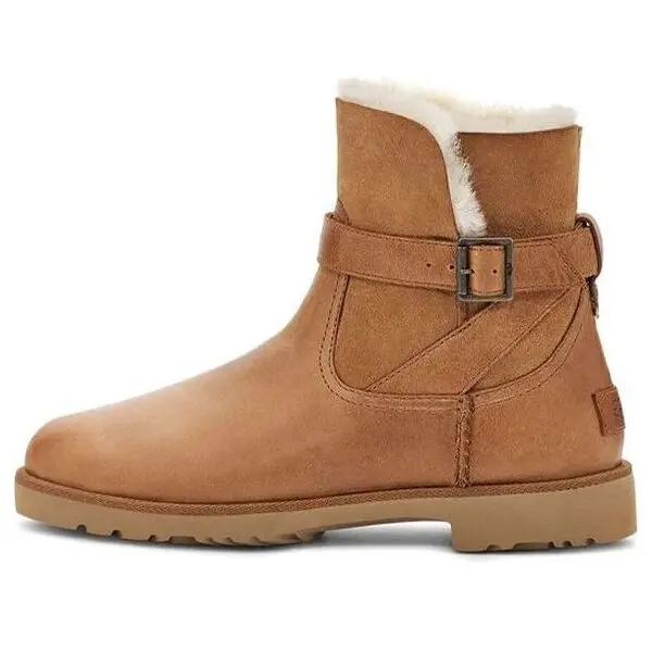 UGG Romely Buckle Boot - Chestnut