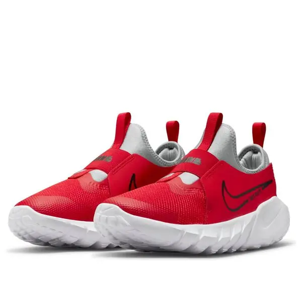 Nike Flex Runner 2 "university Red" Low Top Sneakers - Red/black
