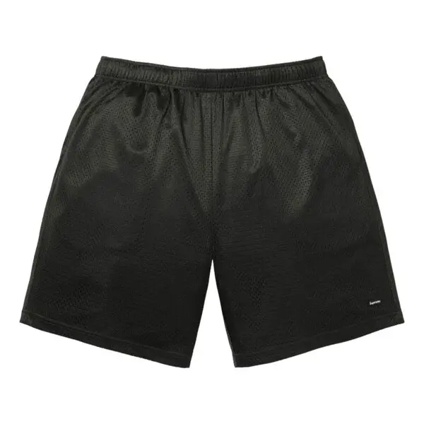 Supreme Small Box Baggy Mesh Short - Black