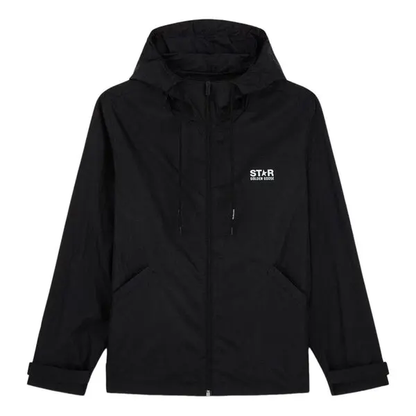 GOLDEN GOOSE Windbreaker Jumper Jacket - Black