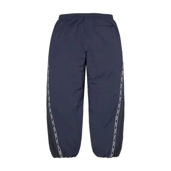 Supreme Ss26 Logo Taping Track Pant 'navy