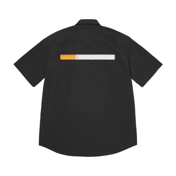 Supreme Ss26 Cigarette S/s Shirt - Black