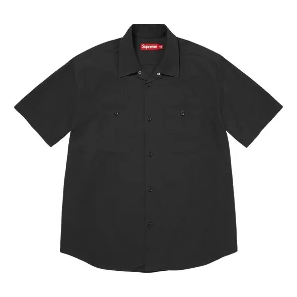 Supreme Ss26 Cigarette S/s Shirt - Black