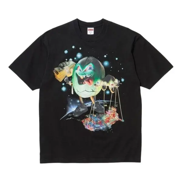 Supreme X Salem Ss26 S/s T-shirt - Black