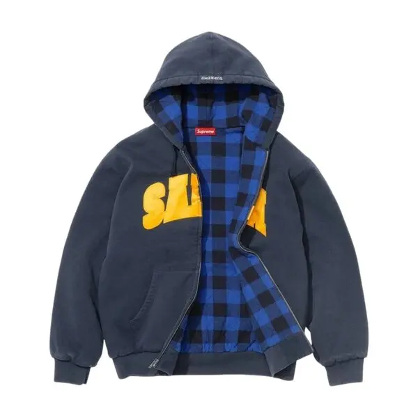 Supreme X Salem Ss26 Zip Up Hooded Sweatshirt