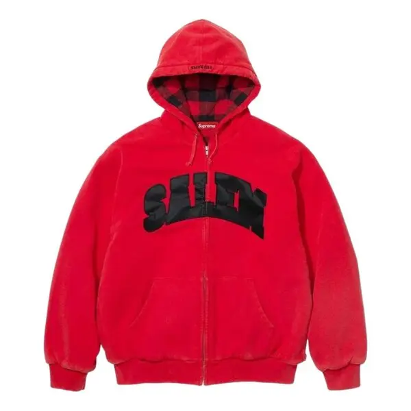 Supreme X Salem Ss26 Zip Up Hooded Sweatshirt