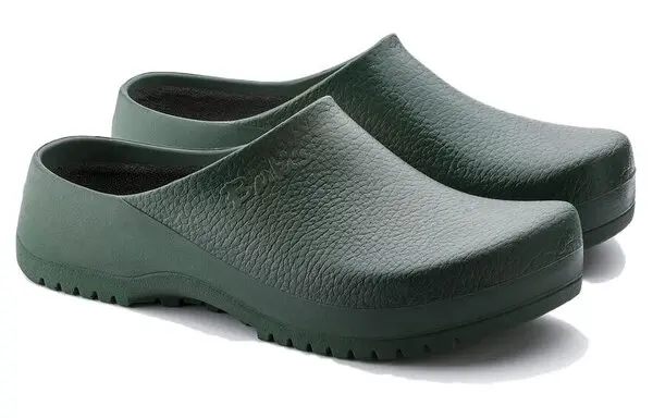 BIRKENSTOCK Super-birki Polyurethane Clogs - Green