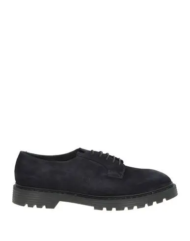 Premiata Midnight Leather Lace-up Derby Shoes - Blue