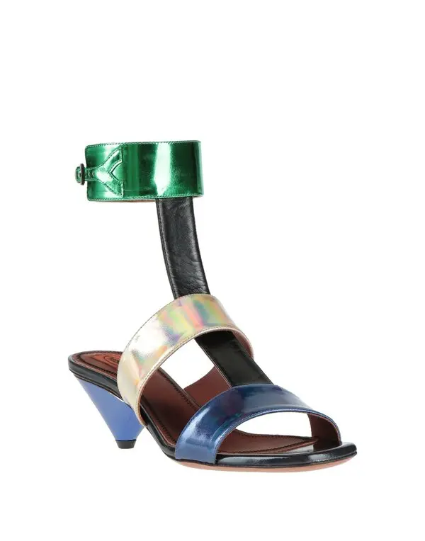 Missoni Multicolor Leather Sandals