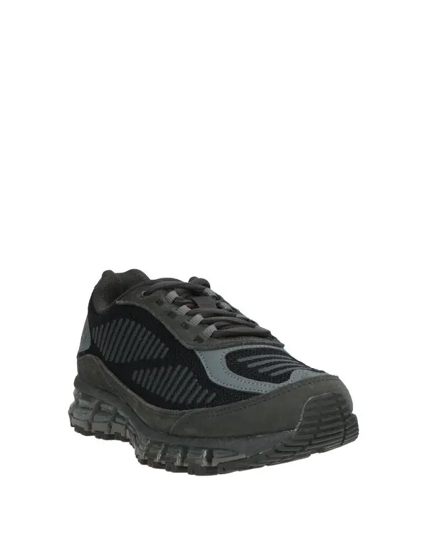 Asics Leather And Textile Fiber Sneakers