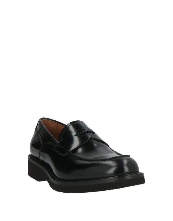 TESTONI Glossed Leather Penny Loafers