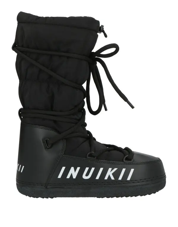 Inuikii Padded Textile Boots - Black