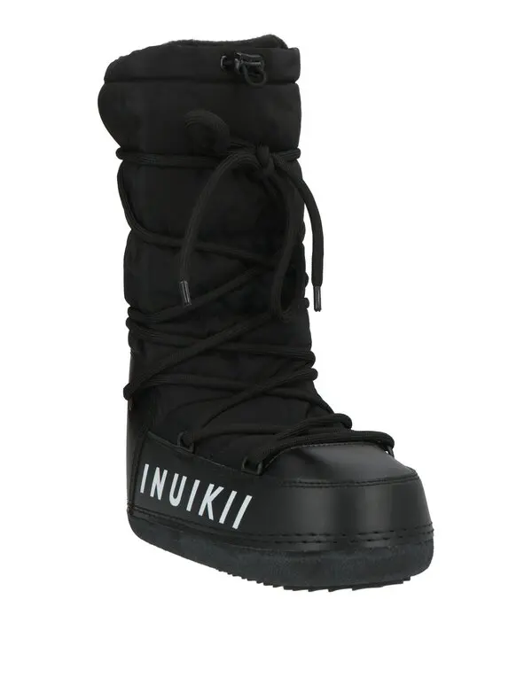 Inuikii Padded Textile Boots - Black