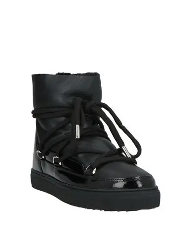Inuikii Padded Leather Ankle Boots With Shearling