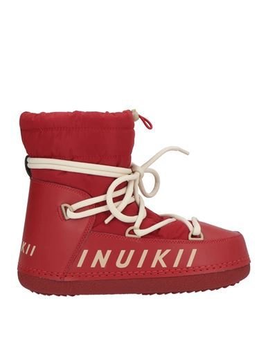 Inuikii Padded Ankle Boots - Red