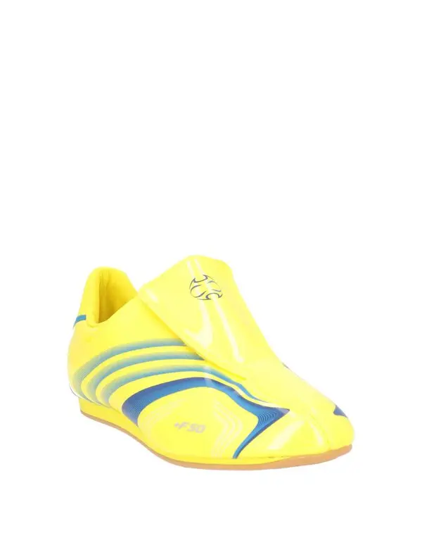 Adidas Low-top Sneakers In Synthetic Material - Yellow