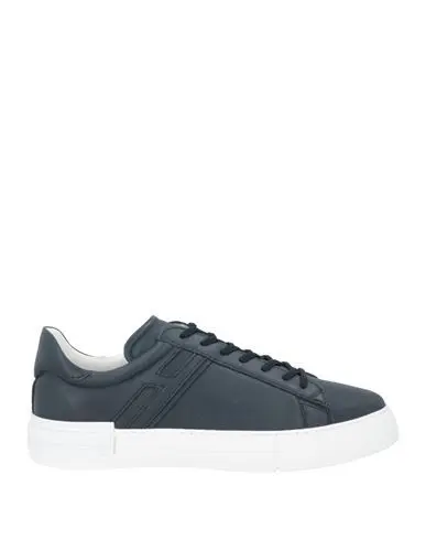 Hogan Leather Low-top Sneakers - Navy