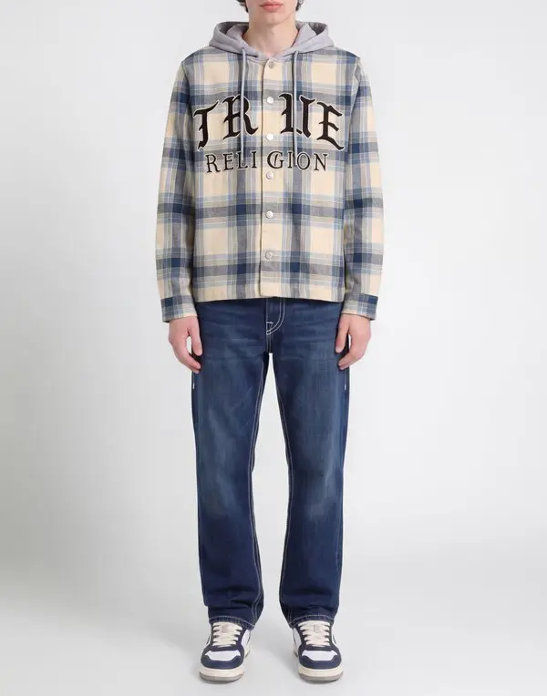 True Religion Shirt Size Cotton, Polyester - Azure