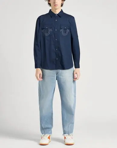 True Religion Shirt Size Cotton - Blue