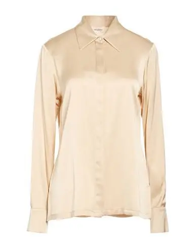 OTTOD'AME Viscose Satin Shirt - Beige